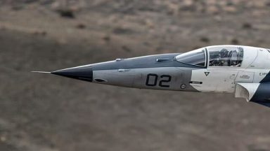 Private F-5 Aggressor Jet Flies With Built-In Infrared Search And Track ...