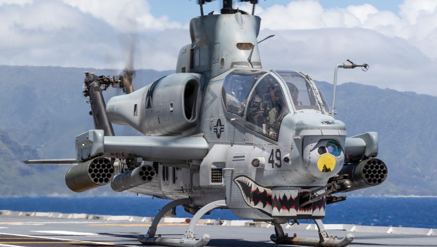 The Last Marine AH-1 Delivered Marking Beginning Of The End Of The Huey Era