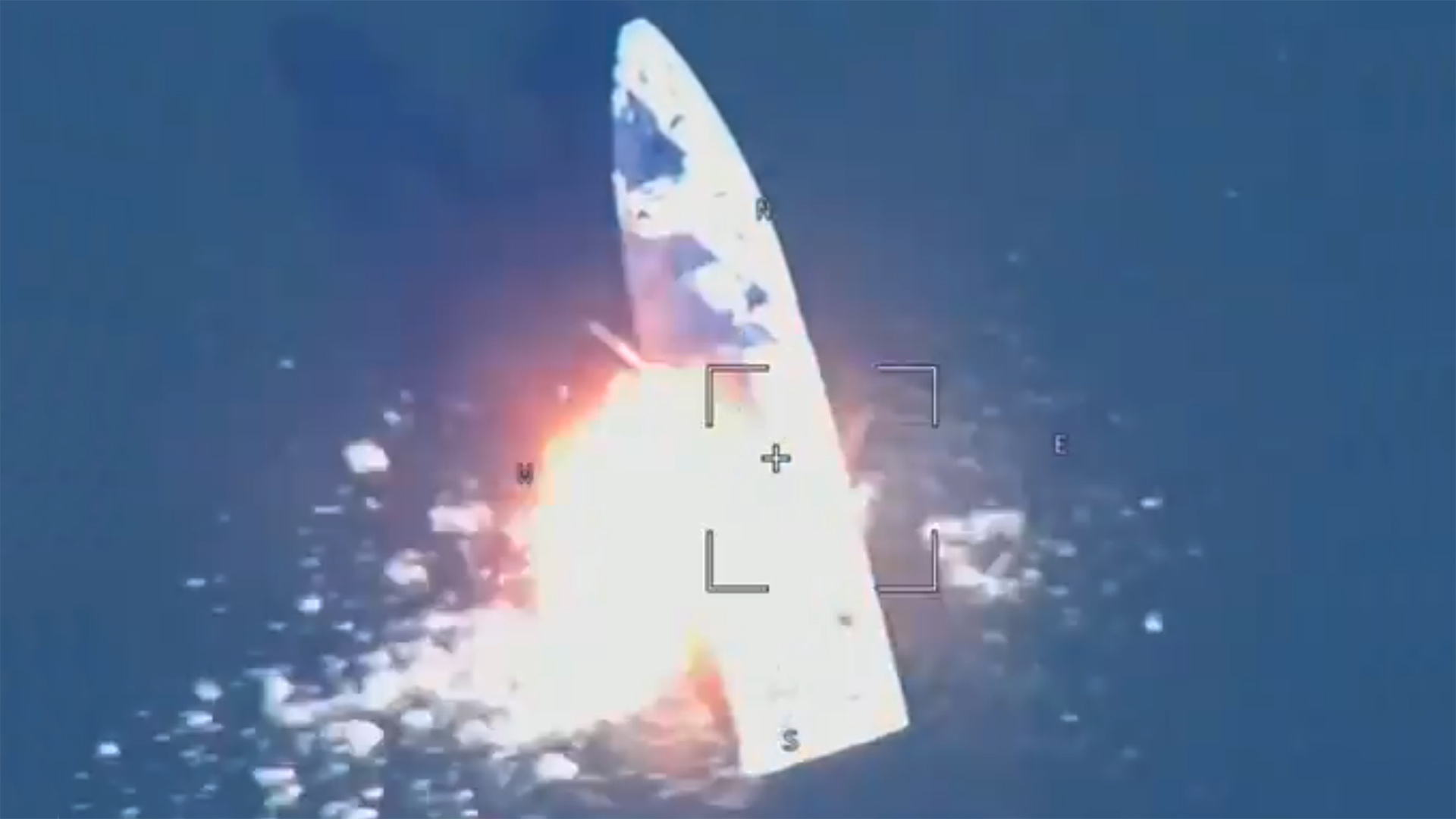 Ukrainian Drone Boats Sink Russian Navy Patrol Ship