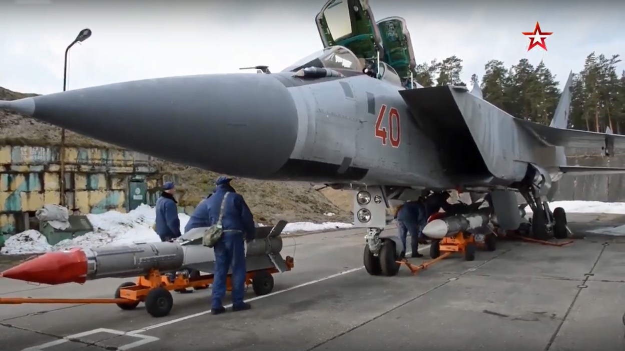 Russia’s MiG-31 Foxhounds Proving To Be A Threat To Ukrainian Aircraft