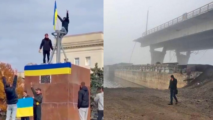 Ukraine Situation Report: Russia's Kherson Pontoon Bridge Attacked
