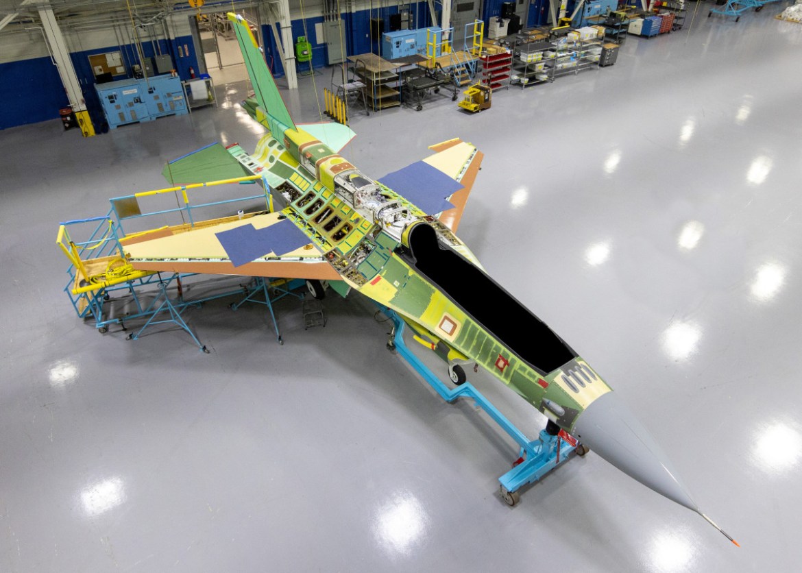Behold The First F-16 Viper Built In South Carolina