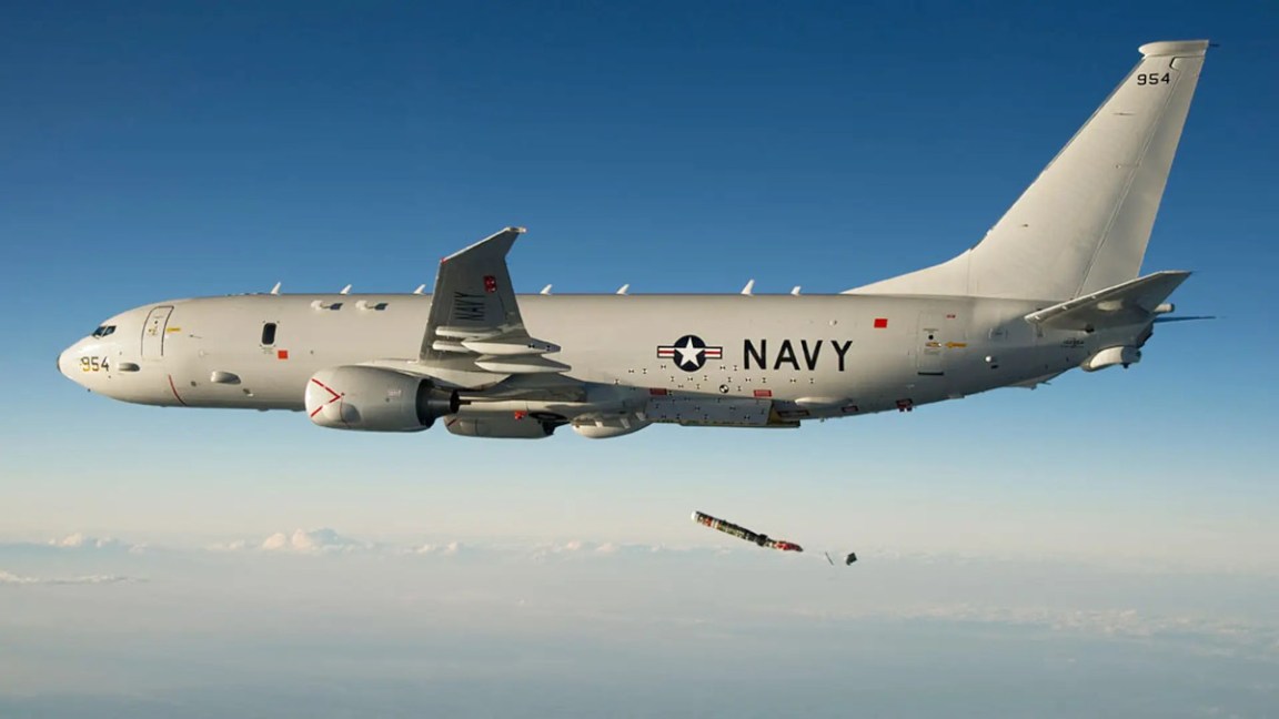Navy P-8 Poseidon Can Now Drop Winged Torpedoes In Combat (Updated)