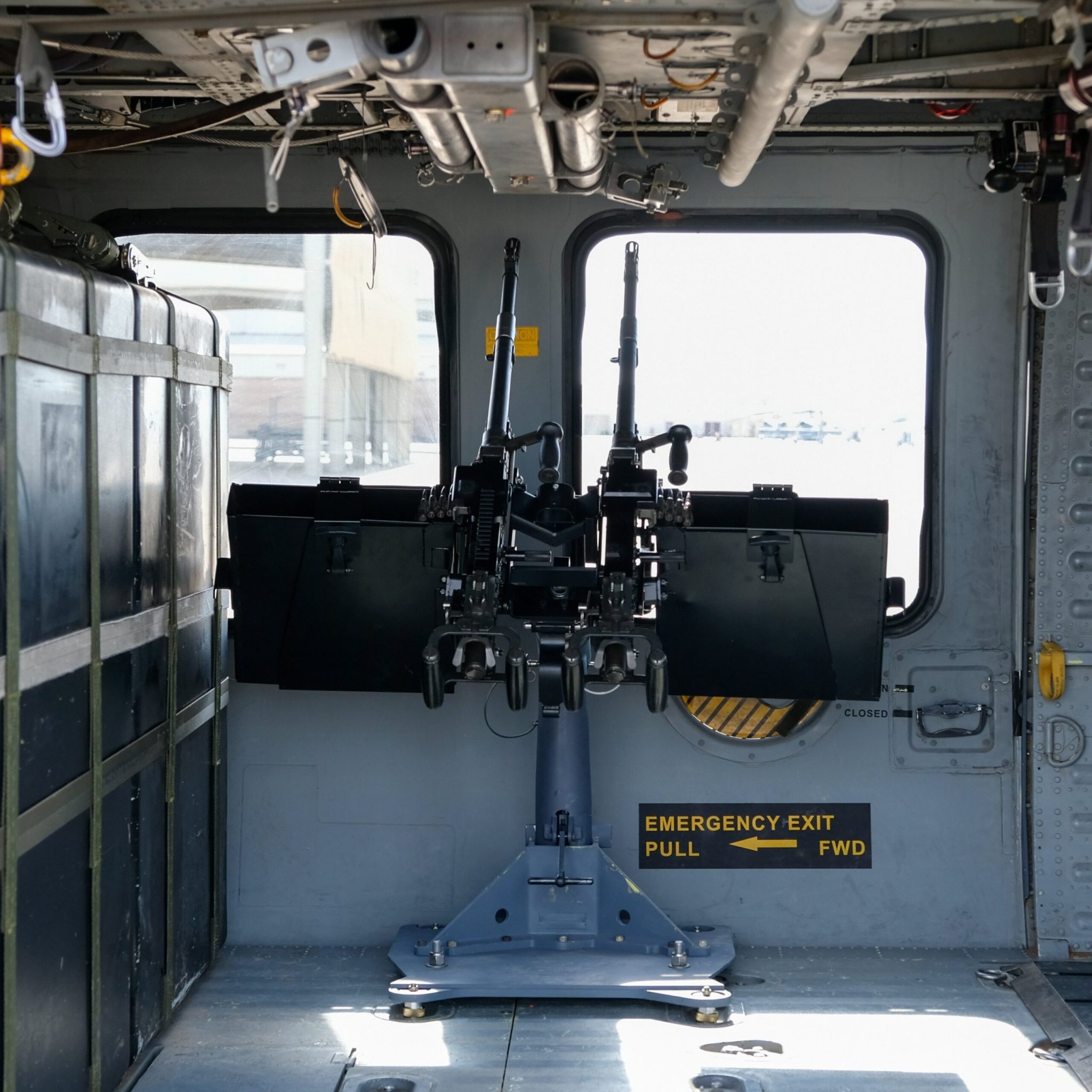 Check Out The New Twin M240 Door Guns For HH-60 Rescue Helicopters