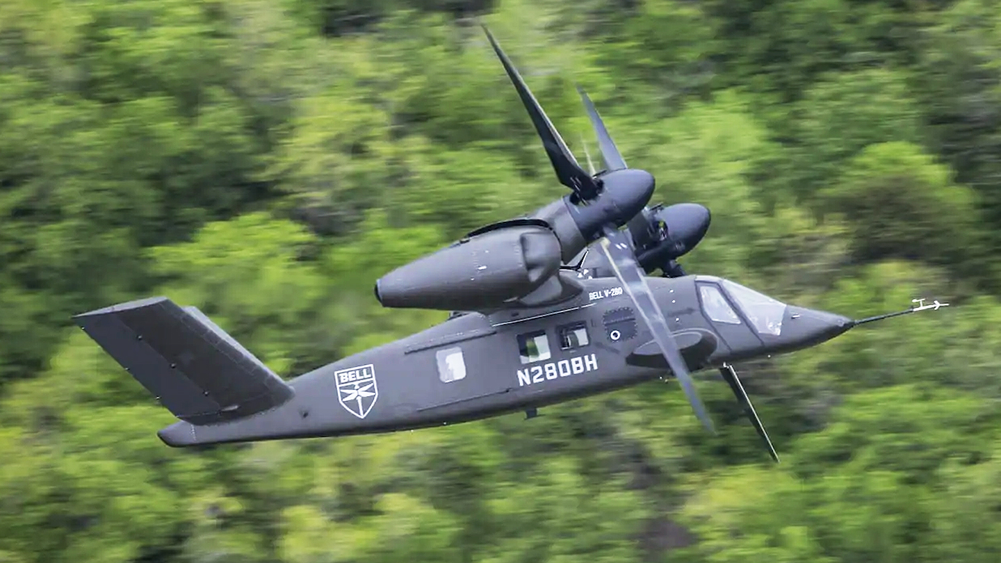 Bell's V-280 Valor Tiltrotor Picked As Army's Black Hawk Replacement