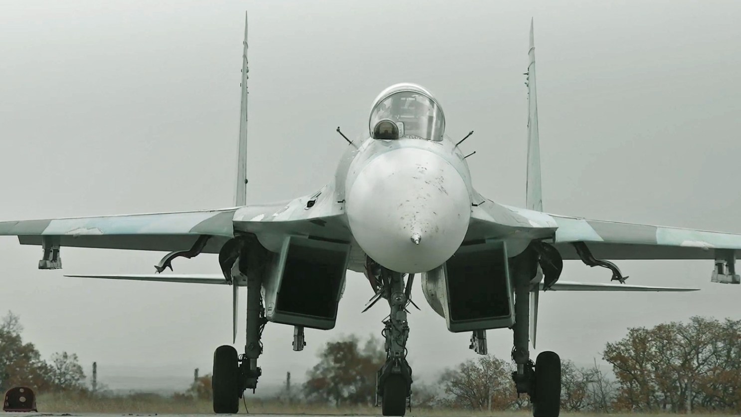 Our First Detailed Look At Russian Su-27 Flanker Jets In The Ukraine War