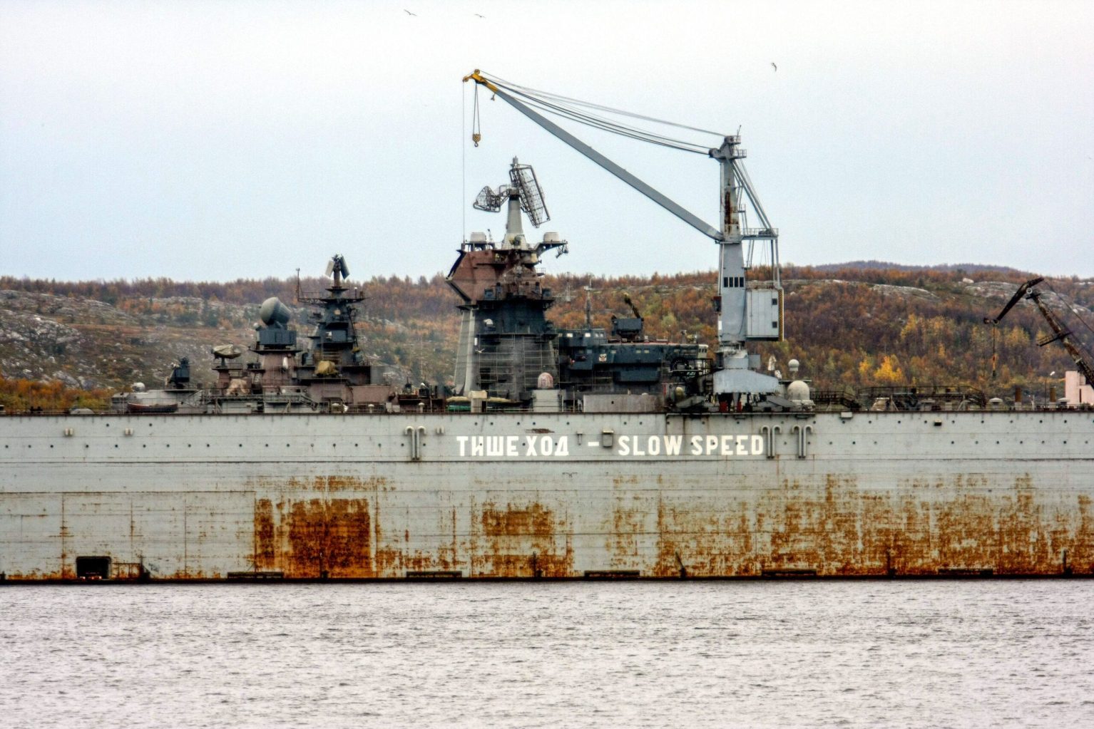 Russia’s Unfortunate Aircraft Carrier Has Caught Fire Again