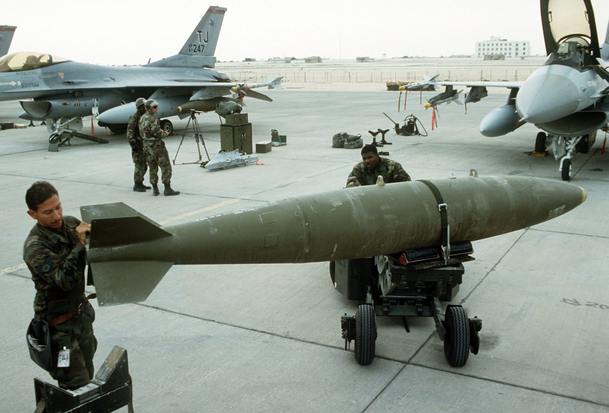 The B-2’s Little-Known GAM Weapon Was The First Satellite-Guided Bomb