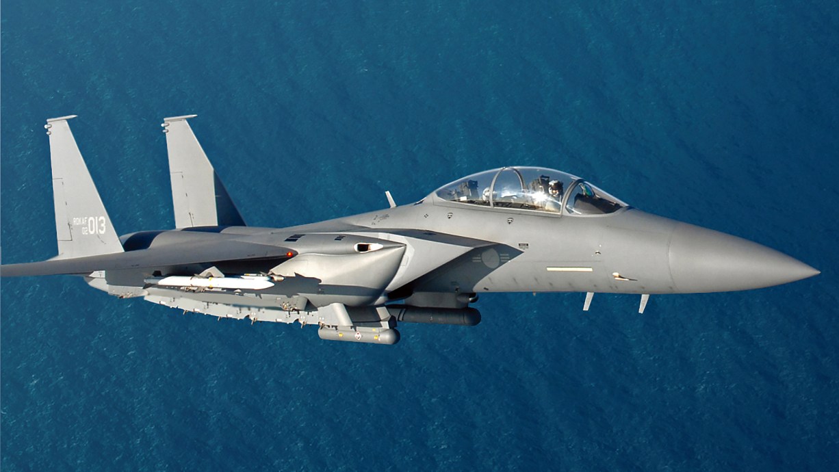 South Korea To Spend Billions Upgrading Its F-15K Slam Eagle Fighters