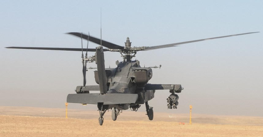 U.S. Army AH-64E Apaches Now Flying With New Laser Countermeasures