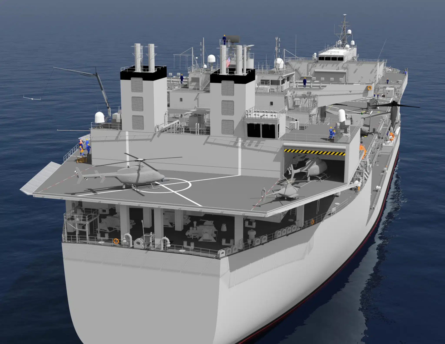Navy's Huge Expeditionary Sea Bases Could Become Drone Motherships