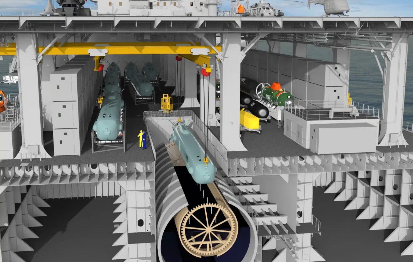 Navy's Huge Expeditionary Sea Bases Could Become Drone Motherships