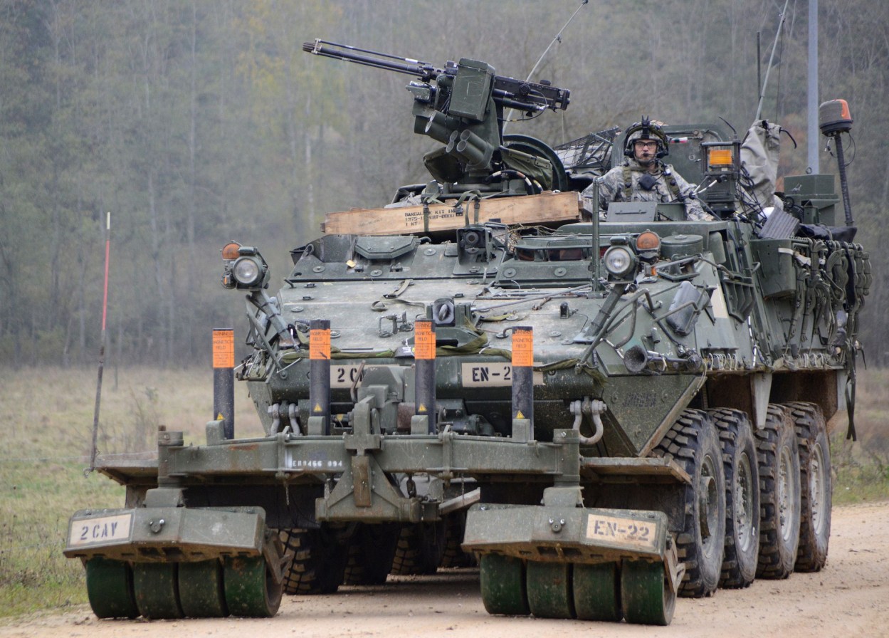 Stryker Combat Vehicles Will Be Headed To Ukraine From U.S.