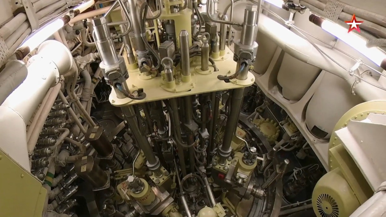 Rare Look At Nuclear Reactor Inside Russian Ballistic Missile Submarine