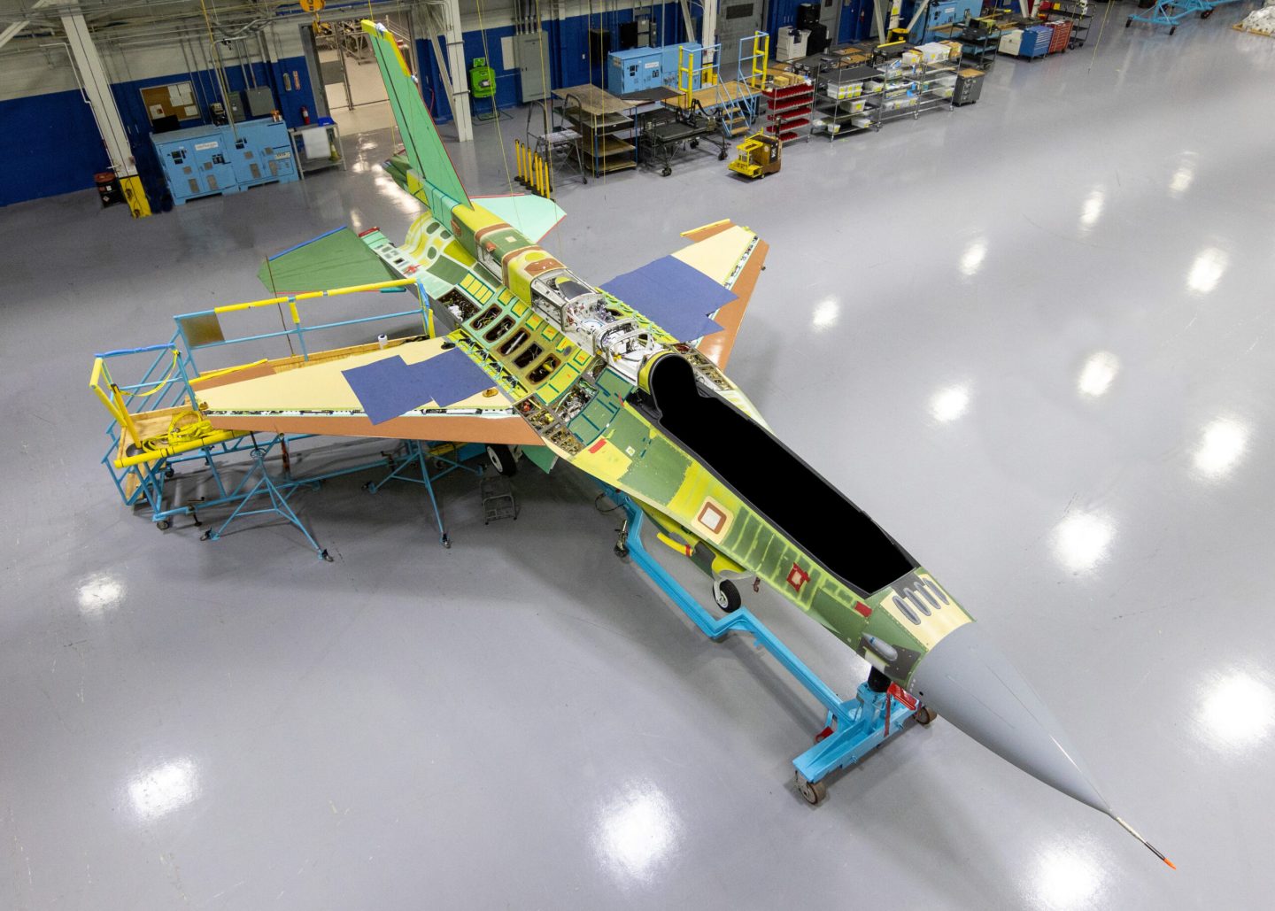 First Block 70 F-16 Has Flown From Lockheed's New South Carolina Plant