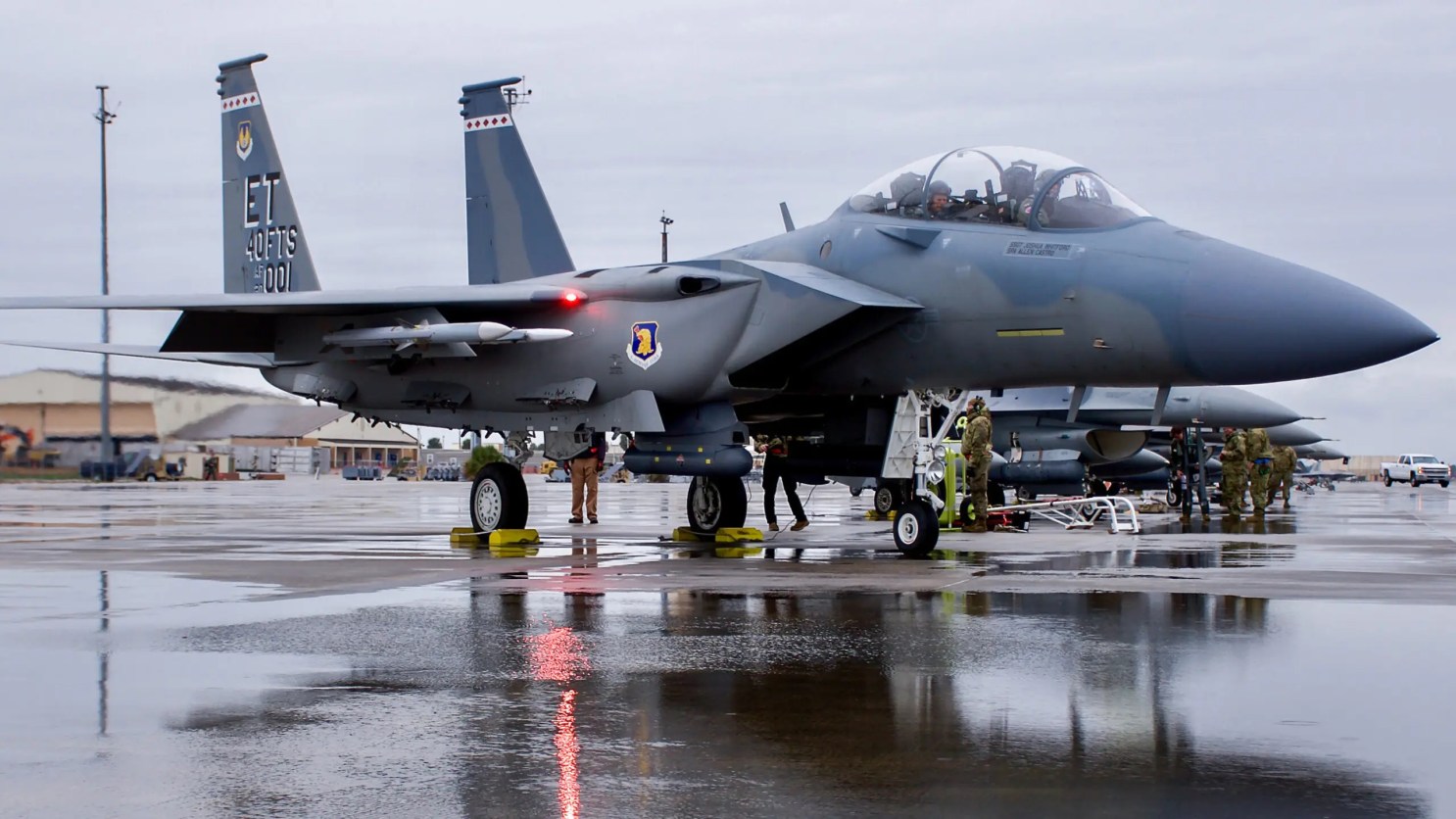 F-15E Strike Eagles Now Flying Without Conformal Fuel Tanks On Air Defense Missions