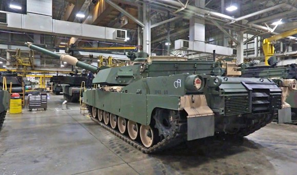 M1 Abrams Was Once Tested With A Diesel Engine That Replaces Its ...
