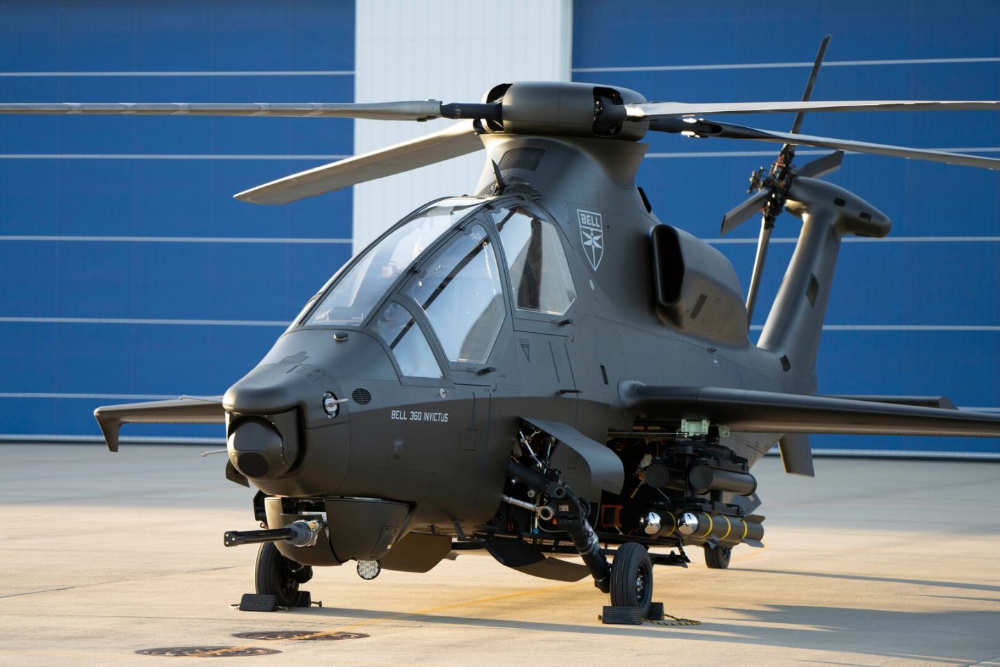 Bell's 360 Invictus Readies For Flight But Still Has No Engine