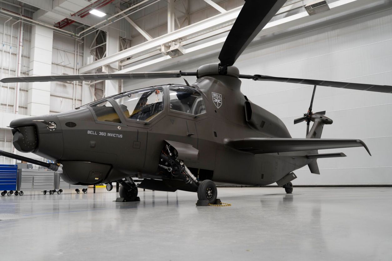 Bell's 360 Invictus Readies For Flight But Still Has No Engine