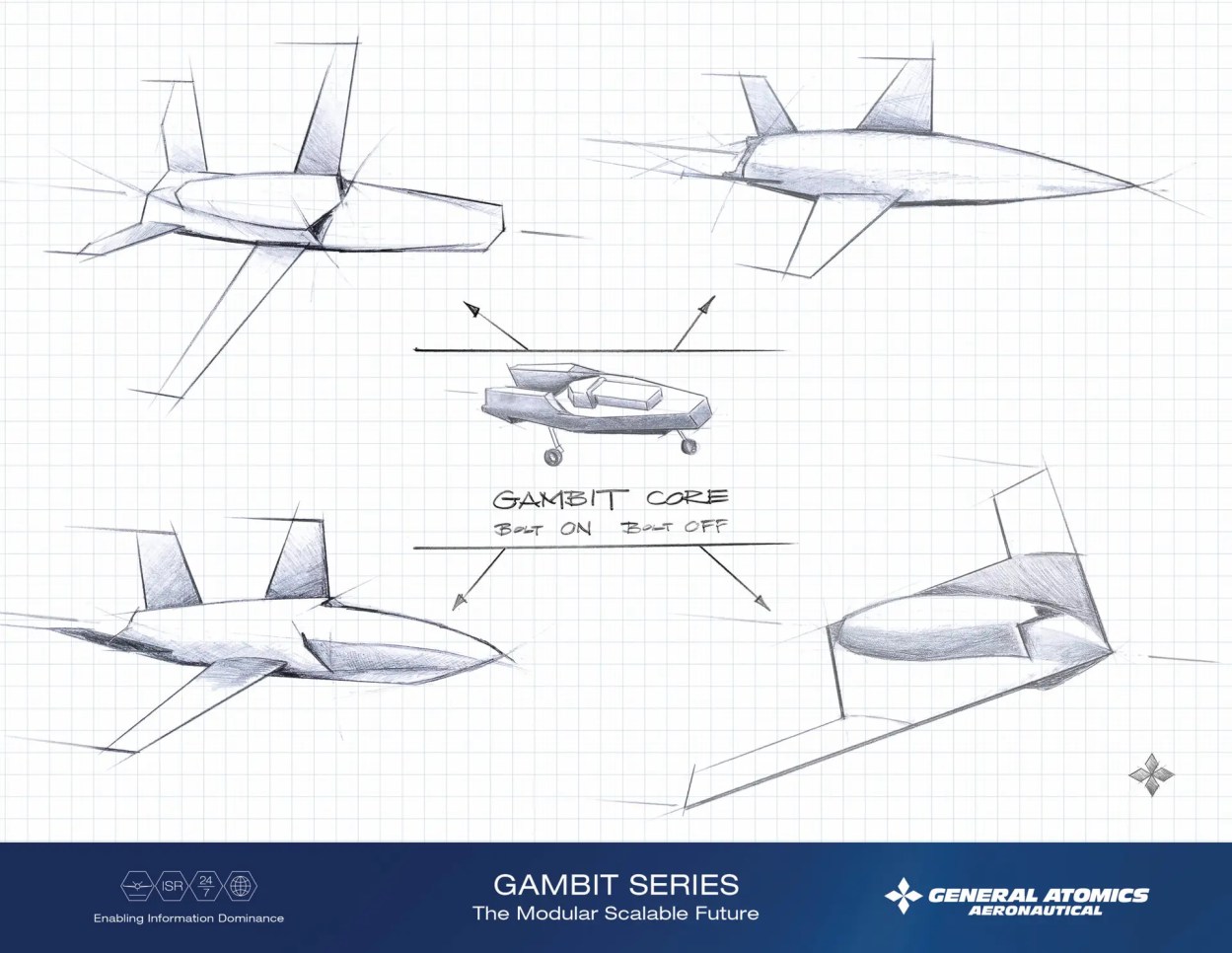 Gambit Drone Chosen To Fly Under Secretive Off-Board Sensing Station ...