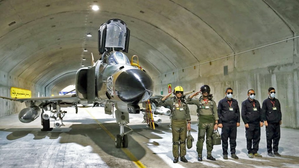 Iran Unveils Underground 'Fighter Caves' Housing F-4 Phantoms