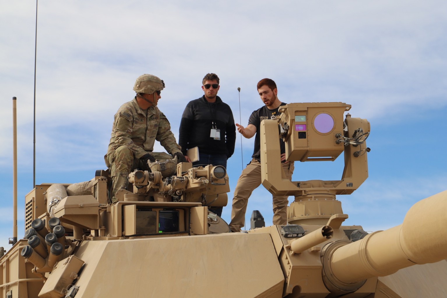 M1 Abrams Tank Tested With Artificial Intelligence Targeting System