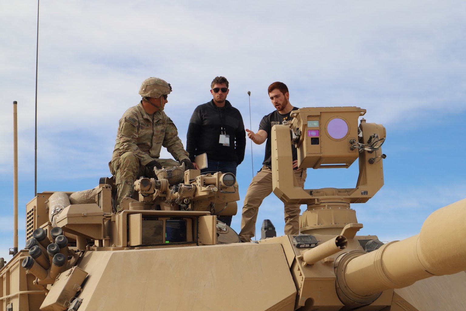 M1 Abrams Tank Tested With Artificial Intelligence Targeting System