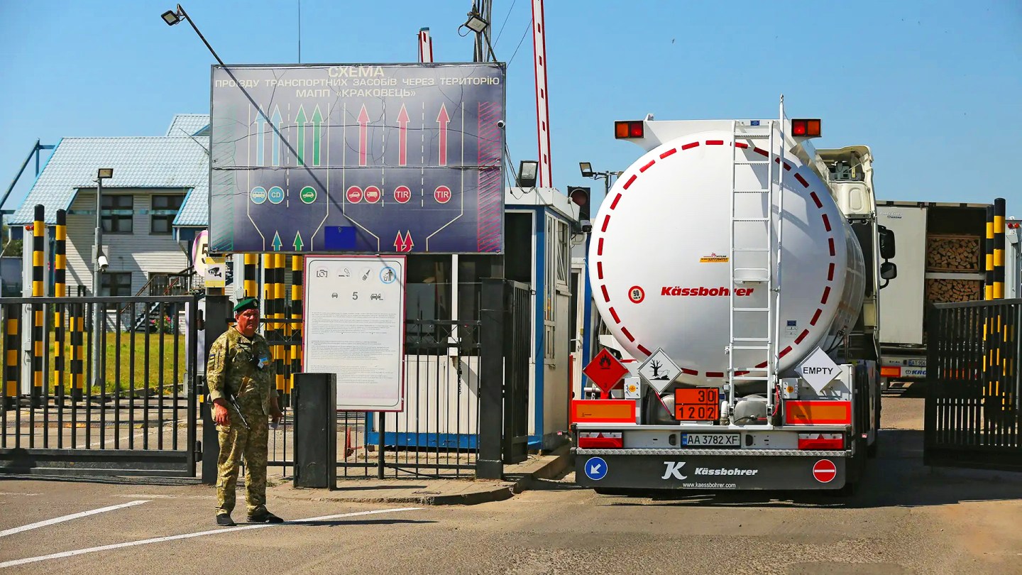 Ukraine Bought 'All The Gas Trucks Available In Europe' To Keep Fueled ...