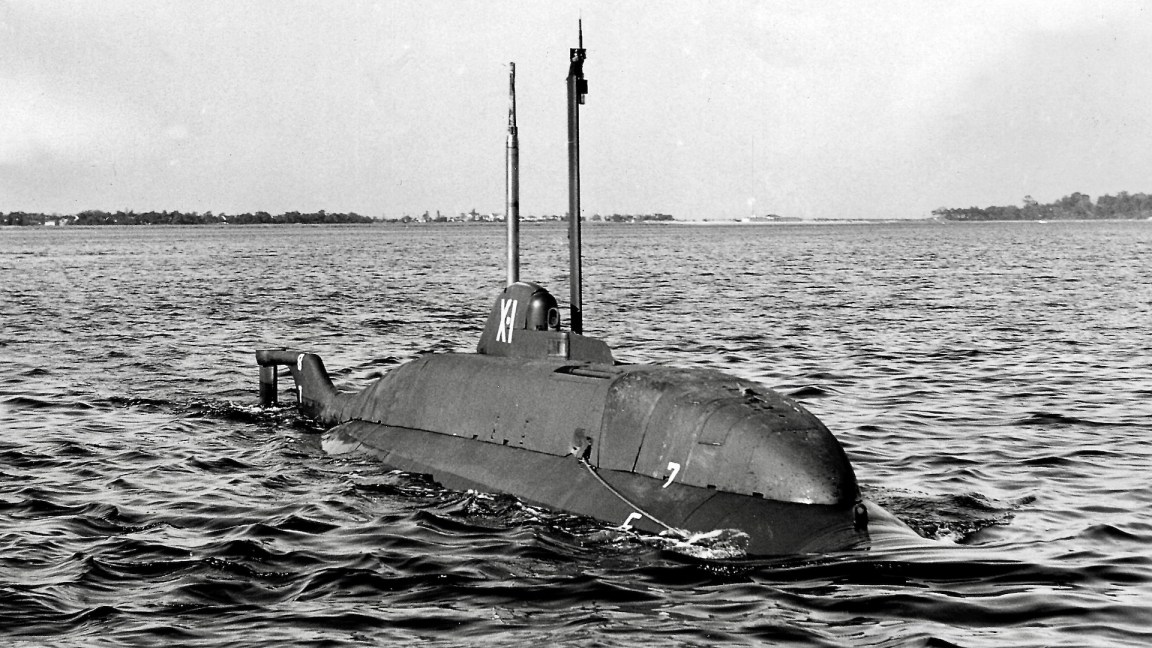 The Navy Procured This Midget Submarine For Coastal Defense During The ...