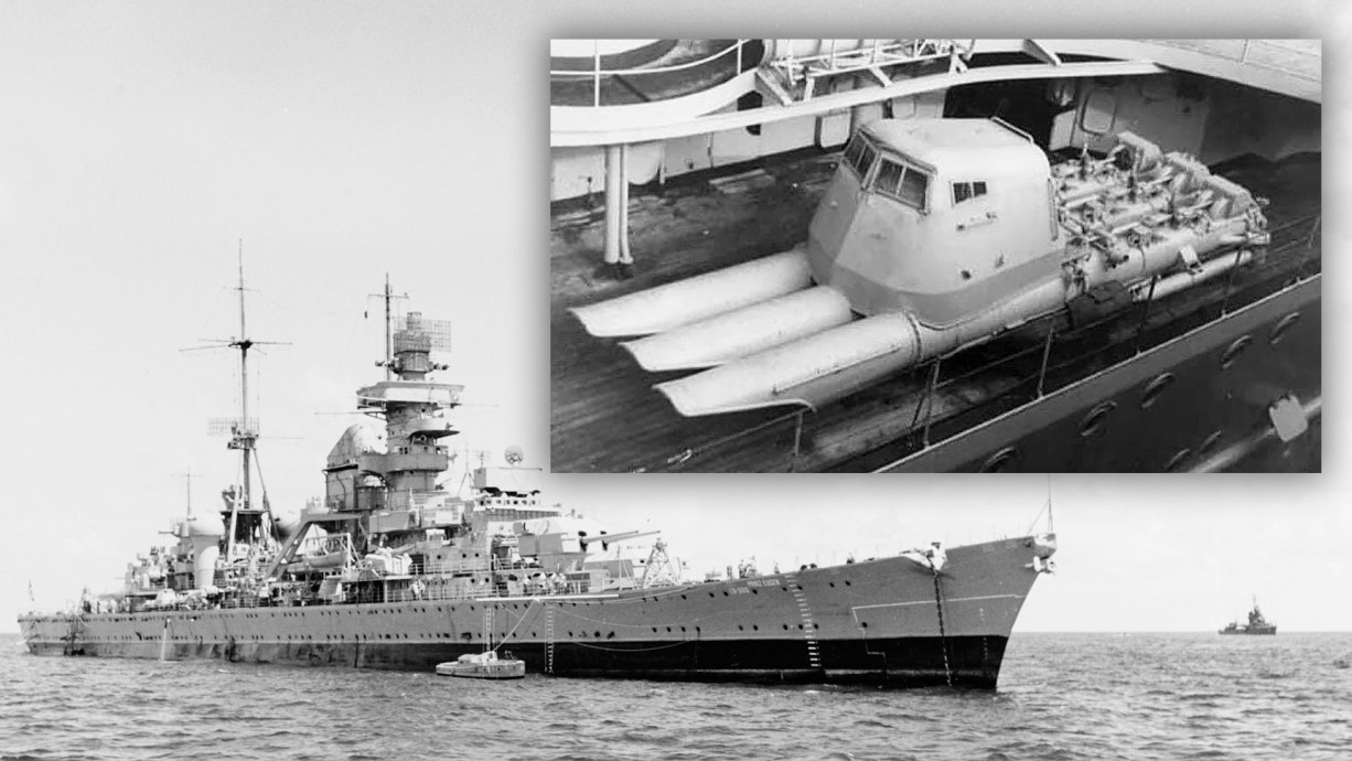 This German Cruiser With A Crazy Past Had These Even Wackier Torpedo ...