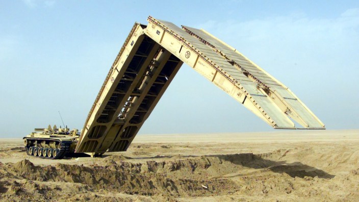 Former M60 Tanks Fitted With Folding Bridges Are Headed For Ukraine