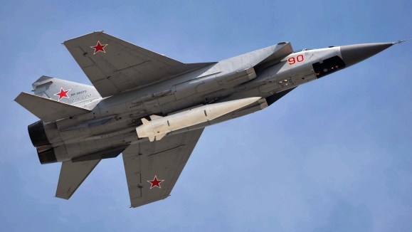 Largest Volley Of Russian Hypersonic Kinzhal Missiles Ever Descended On ...