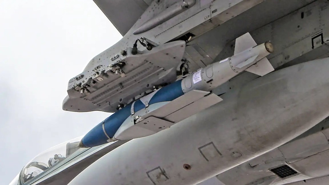Our First Look At Winged Bombs Being Launched By Russian Jets