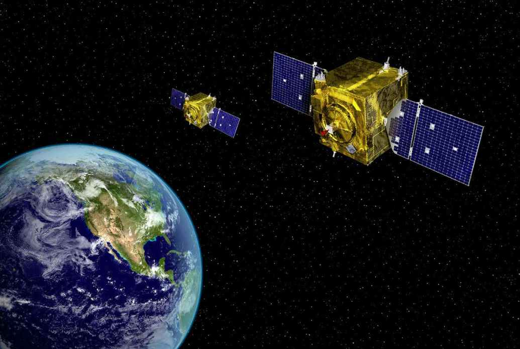 Check Out These Images Of A Satellite In Orbit Taken By Another Satellite