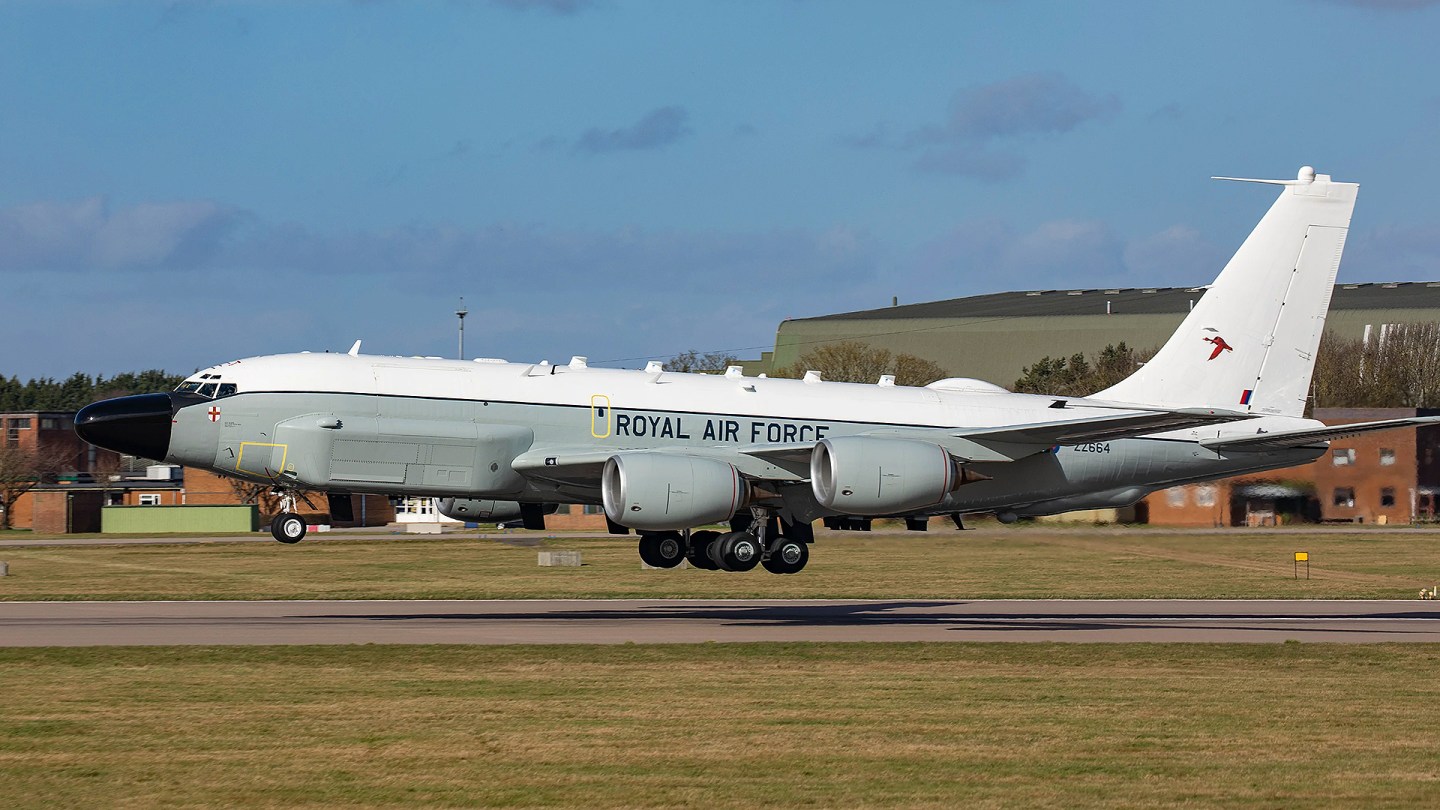RC-135 Surveillance Jet Flies Unprecedented Mission Over Moldova