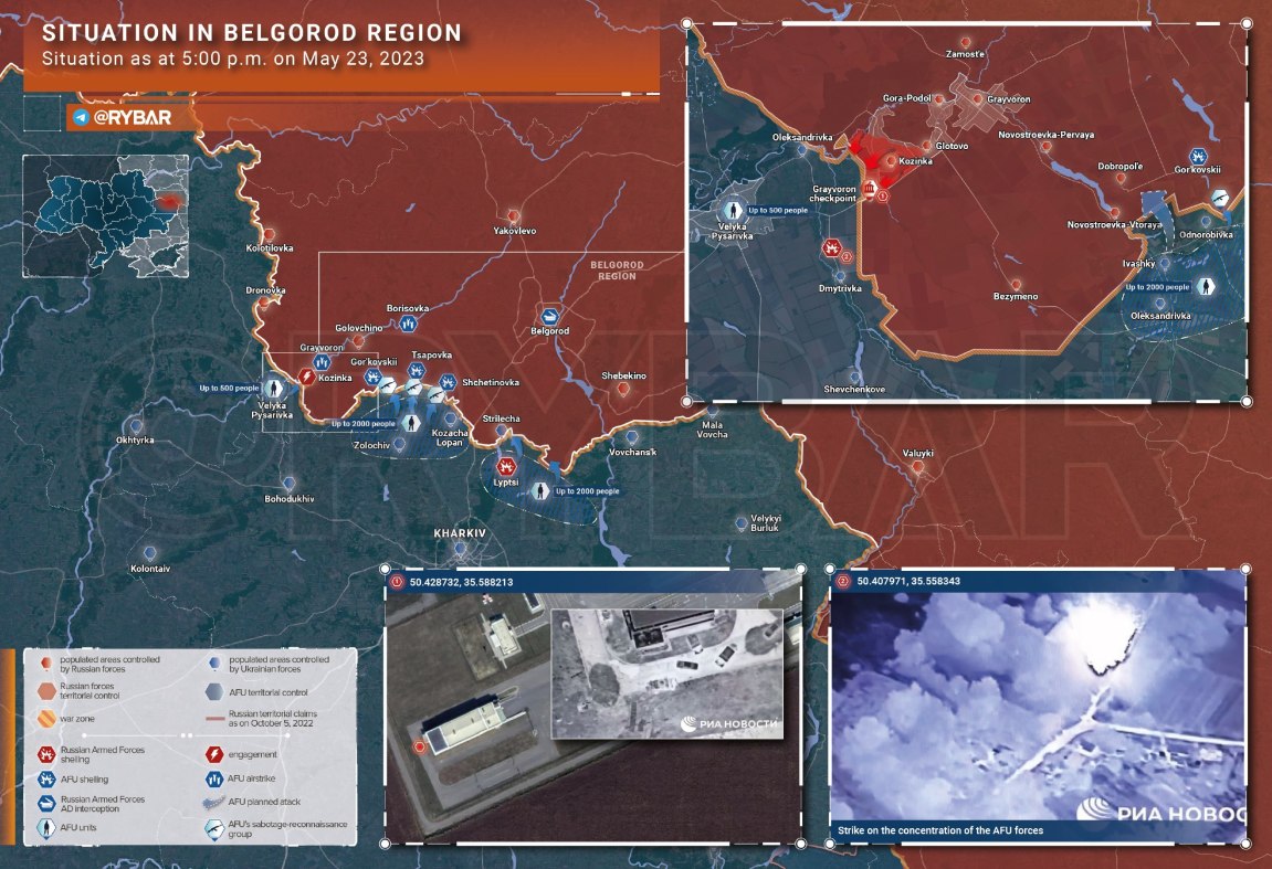 Russia Claims It Foiled Tank-Backed Incursion Across Its Border