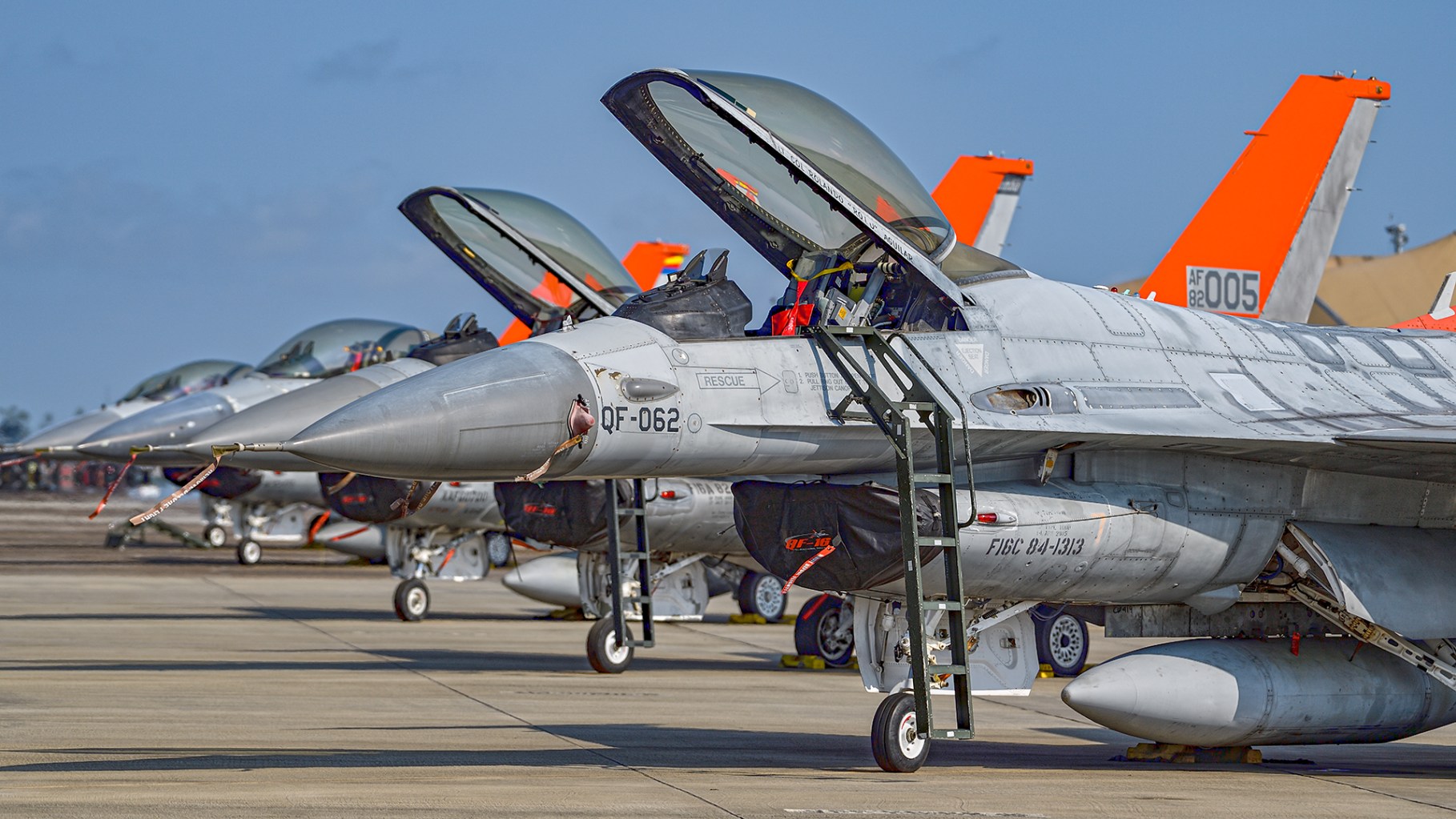 Flying QF-16 ‘Zombie Vipers’ That Were Born To Die