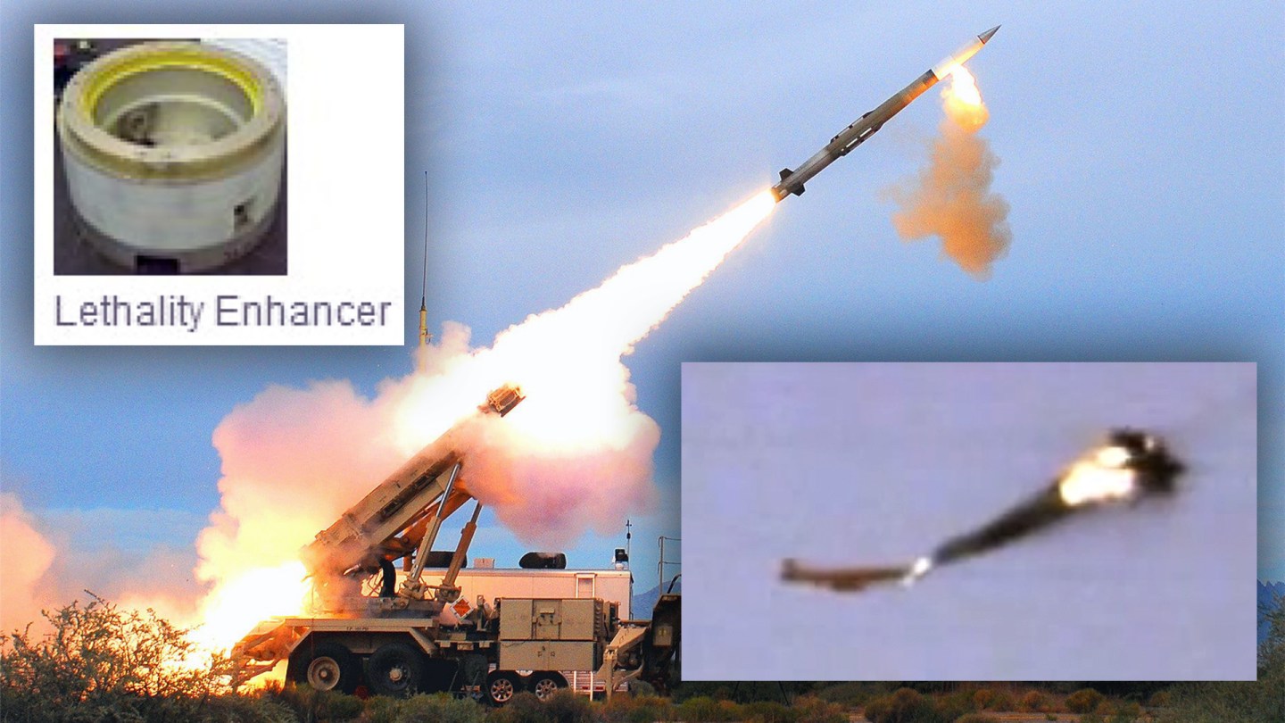 Patriot PAC-3 Hit-To-Kill Interceptors Also Pack A Little-Known ...