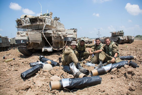 Israeli Merkava Tanks Appear With ‘Cope Cage’ Armor