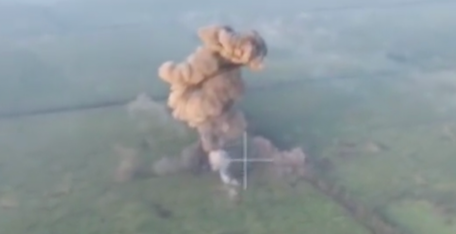 Ancient Russian T-54 Tank Turned Into Rolling Bomb Explodes In Massive ...