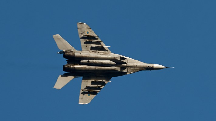 Ukrainian MiG-29 Fighter Appears With Mystery Weapon Pylons