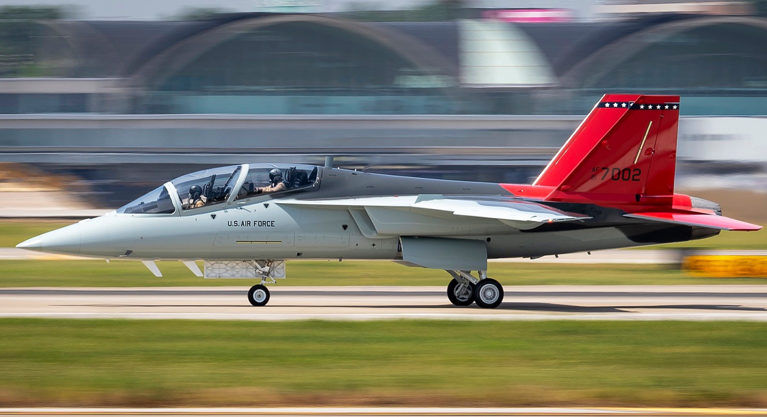 Boeing Unveils First T-7A Red Hawk Training Jet For The Air Force