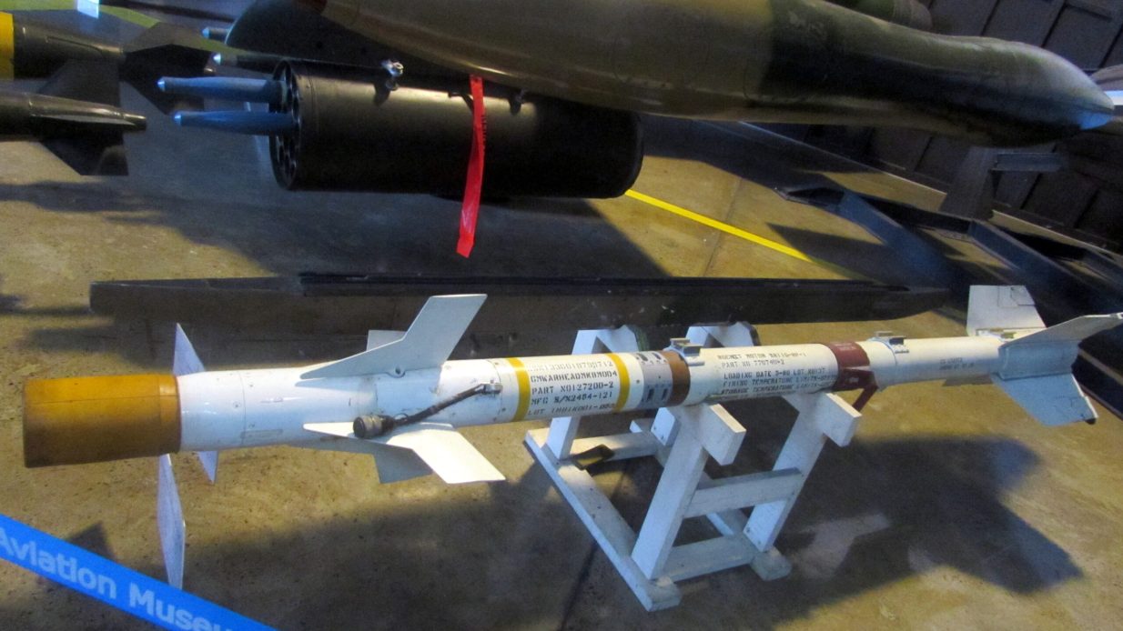 Israeli Python Training Missiles Are Cleverly Disguised As U.S. Sidewinders