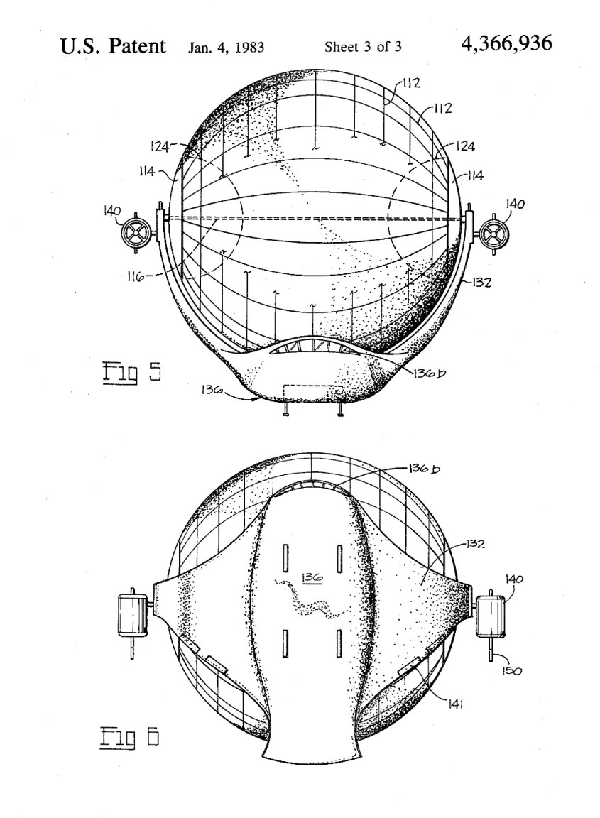 This Alien-Looking Airship Design Used A Propulsion Method Unlike Any Other