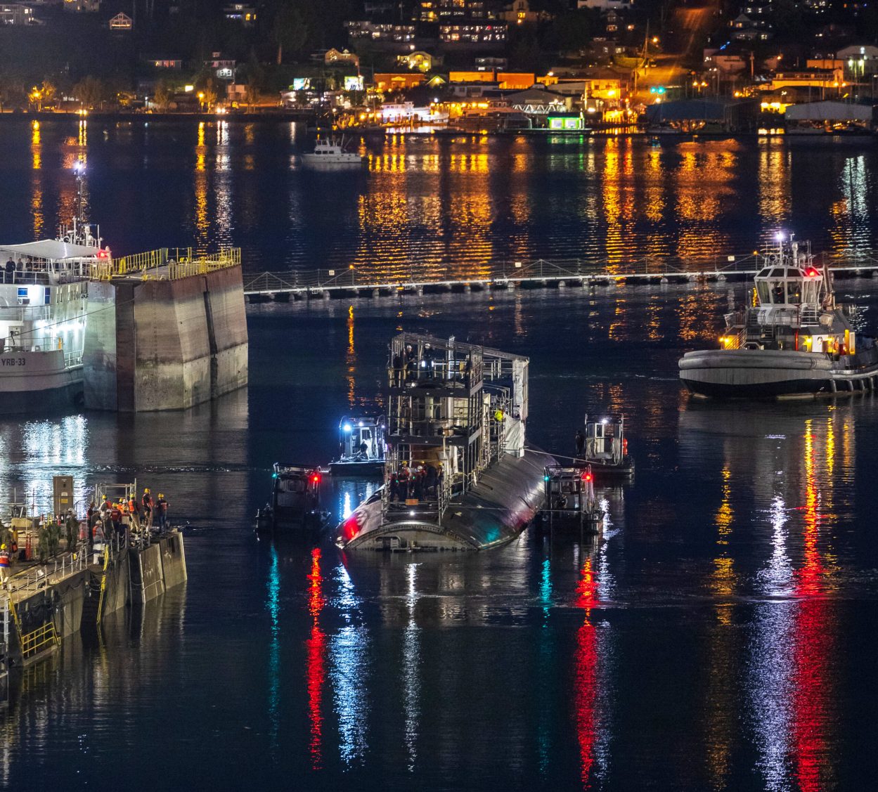 Badly Damaged Nuclear Submarine USS Connecticut Seen In New Images