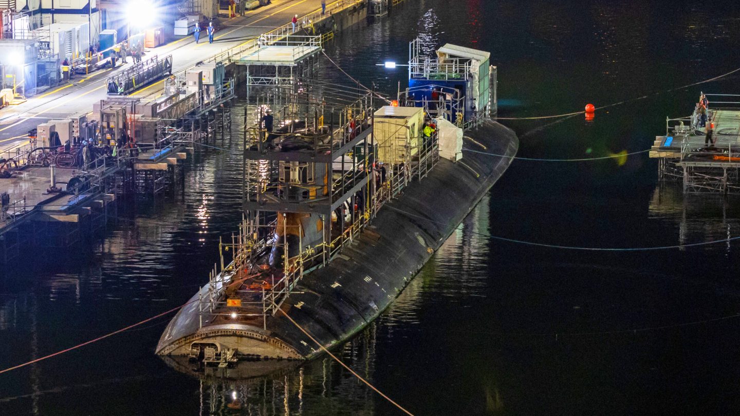 Badly Damaged Nuclear Submarine USS Connecticut Seen In New Images