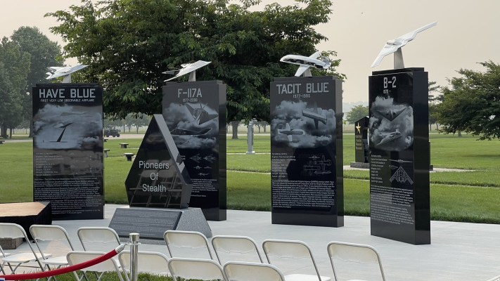 Memorial To Those That Pioneered Stealth Technology Unveiled