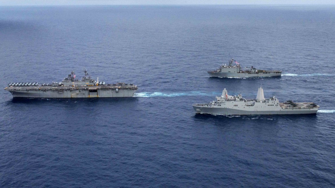 Navy's New 381-Hull Fleet Plan Recommits To Big Amphibious Warfare Ships