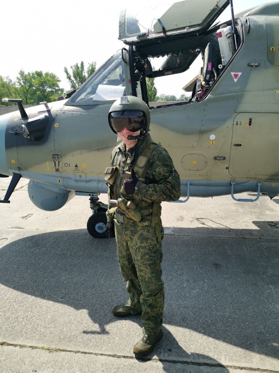 Enhanced Version Of Russia's Ka-52 Attack Helicopter Appears