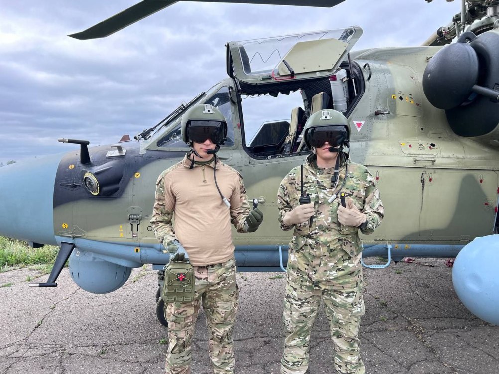 Enhanced Version Of Russia's Ka-52 Attack Helicopter Appears